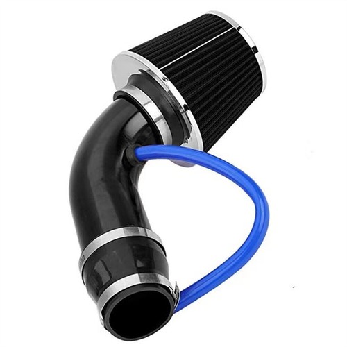 3 Inch Universal Cold Intake Pipe Kit - High Flow Black Aluminum ...