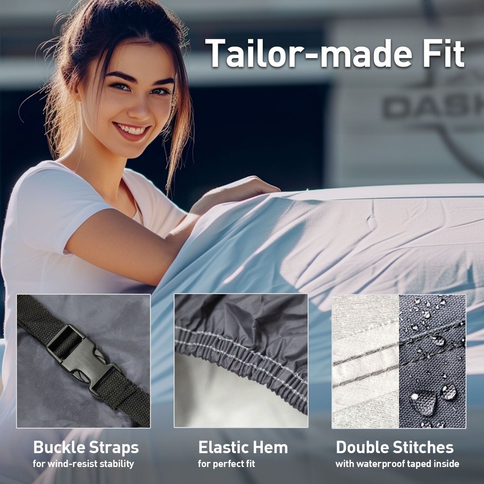 DaShield Ultimum Series Waterproof Car Cover for Volkswagen Vanagon Van ...