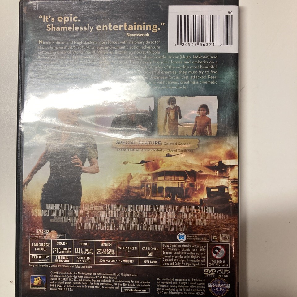 Australia (DVD, 2008) 24543563716| eBay