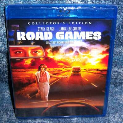 NEW SCREAM FACTORY STACY KEACH JAMIE LEE CURTIS ROAD GAMES MOVIE BLU ...