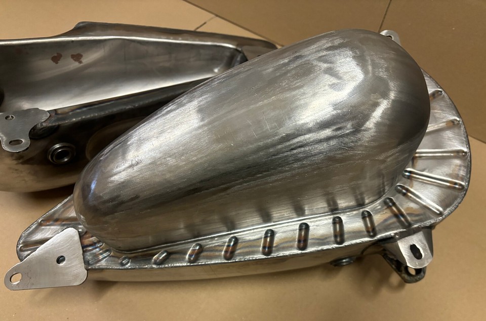 HARLEY DAVIDSON W WL WLA WLC WLD FLATHEAD 1937-1952 TANKS FUEL OIL TANK ...