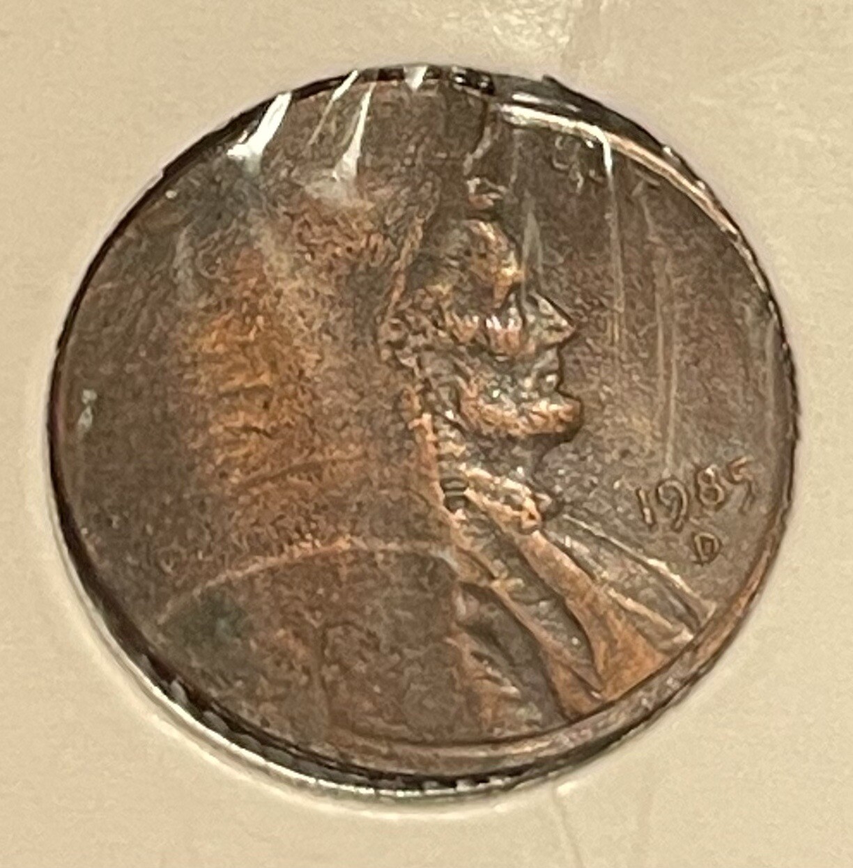 1985 D Lincoln Penny (double struck) US Mint Coin | eBay
