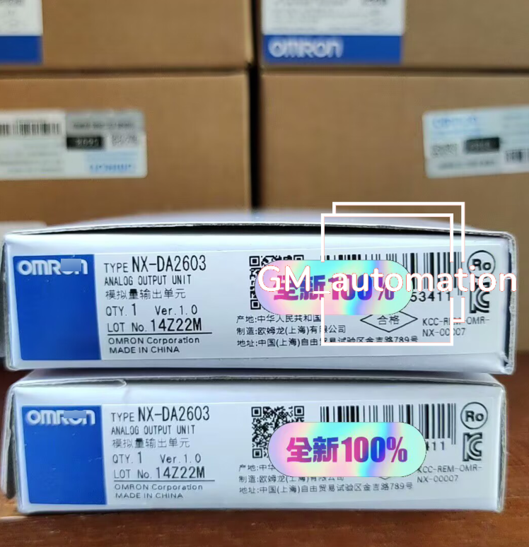 NX-DA2603 New Omron NX-DA2603 NXDA2603 Analog Output Unit FedEx or DHL ...