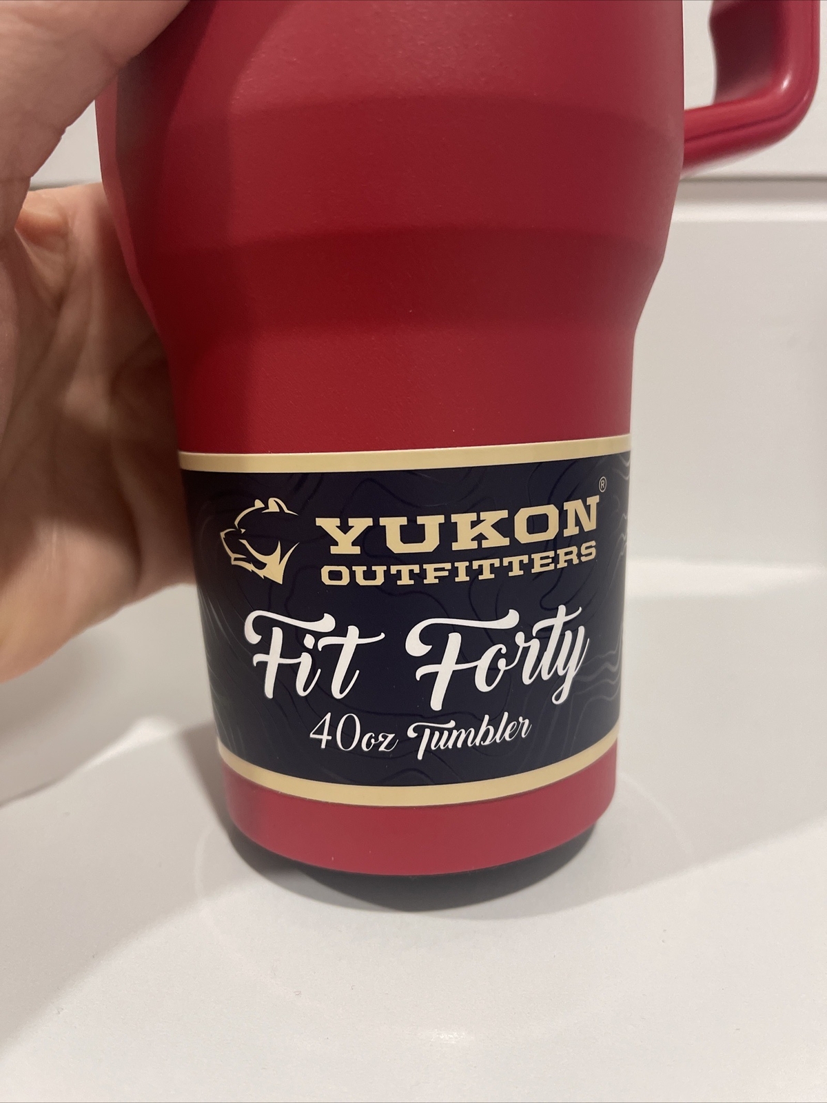 Buc-ee’s Yukon Outfitters 40oz Fit Forty Tumbler Cup Handle Lid Straw ...