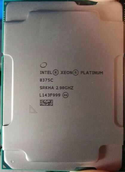 Intel Xeon Platinum 8375C 2.90GHz 32-Core 300W LGA-4189 CPU Processor ...
