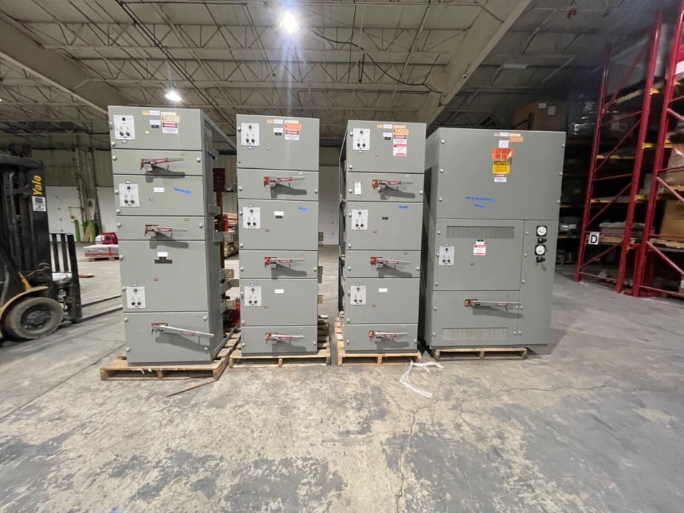 2500 AMP GFI MAIN FUSED FUSIBLE 480 277 208 240 120 PANELBOARD PANEL ...