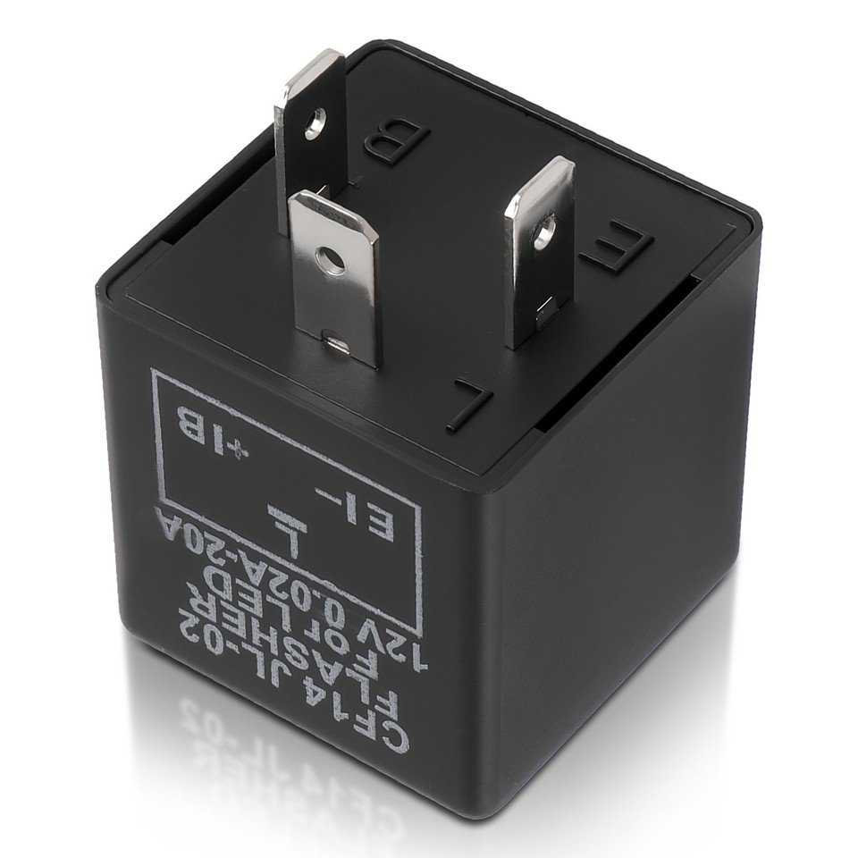 3-Pin CF14 CF-14 JL-02 EP35 LED Flasher Relay Fix For Turn Signal Hyper ...