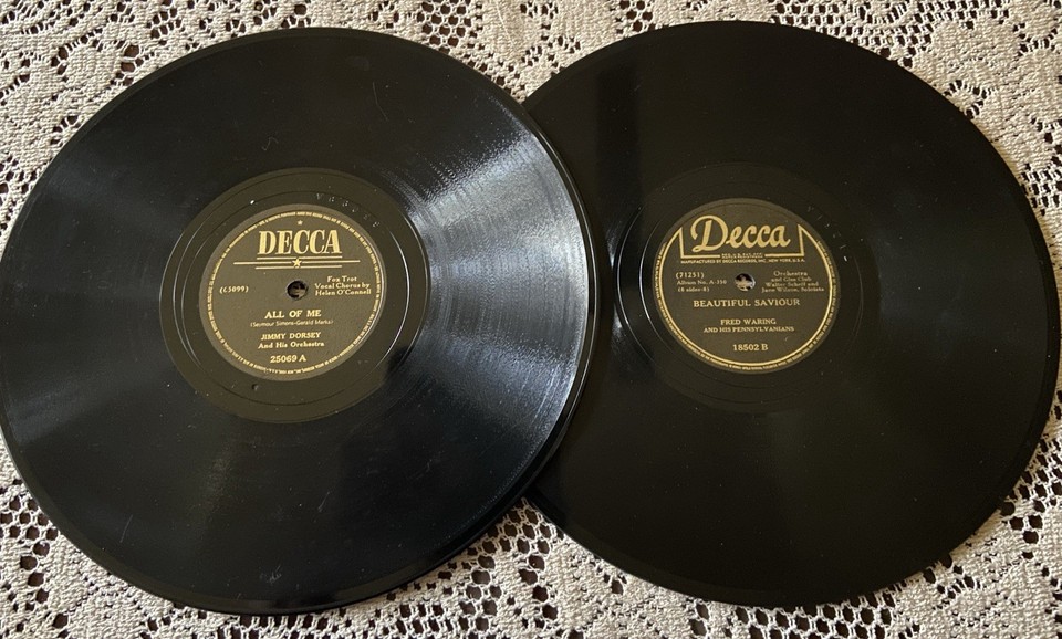 Vintage 78 RPM records Lot Of 14 - Variety Of Labels | eBay