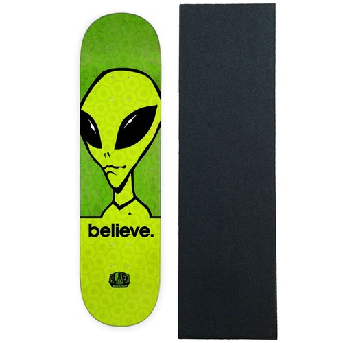 Alien Workshop Skateboard Deck Believe Hex Duo Tone 8.25" x 32.25" with ...