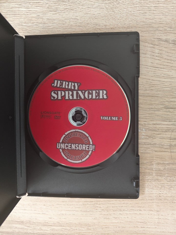 Jerry Springer: Undressed Unleashed & Uncensored 3 [DVD] - Brand New ...