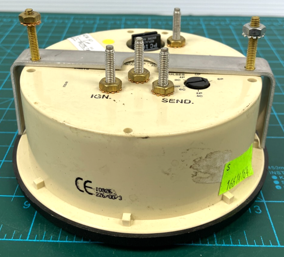 Vintage Teleflex Tachometer 4000 RPM 57333-001 Mercury Marine Outboard ...