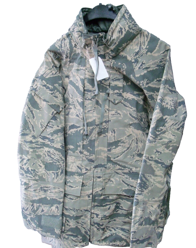 PARKA, ALL PURPOSE ENVIRONMENTAL, USAF CAMOUFLAGE, GORTEX, SIZE:SM/REG ...