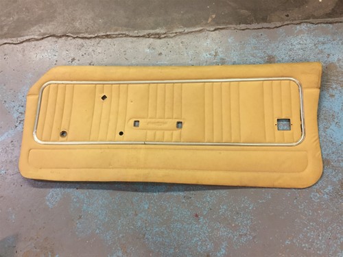 1975-79 Ford Granada Right Door Panel Tan 1976 1977 1978 1979 OEM 75 76 ...