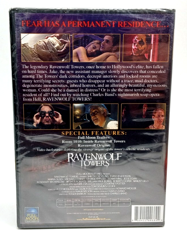 Ravenwolf Towers DVD Full Moon Direct * Brand New! BUY 2 GET 2 FREE ...