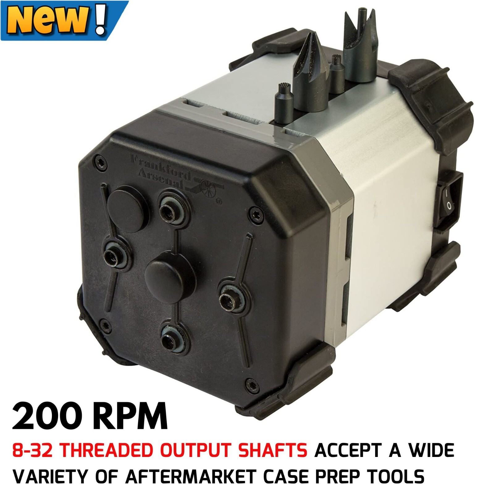 Brass Case Prep Center with Chamfer Debur Tool Large Small Primer ...