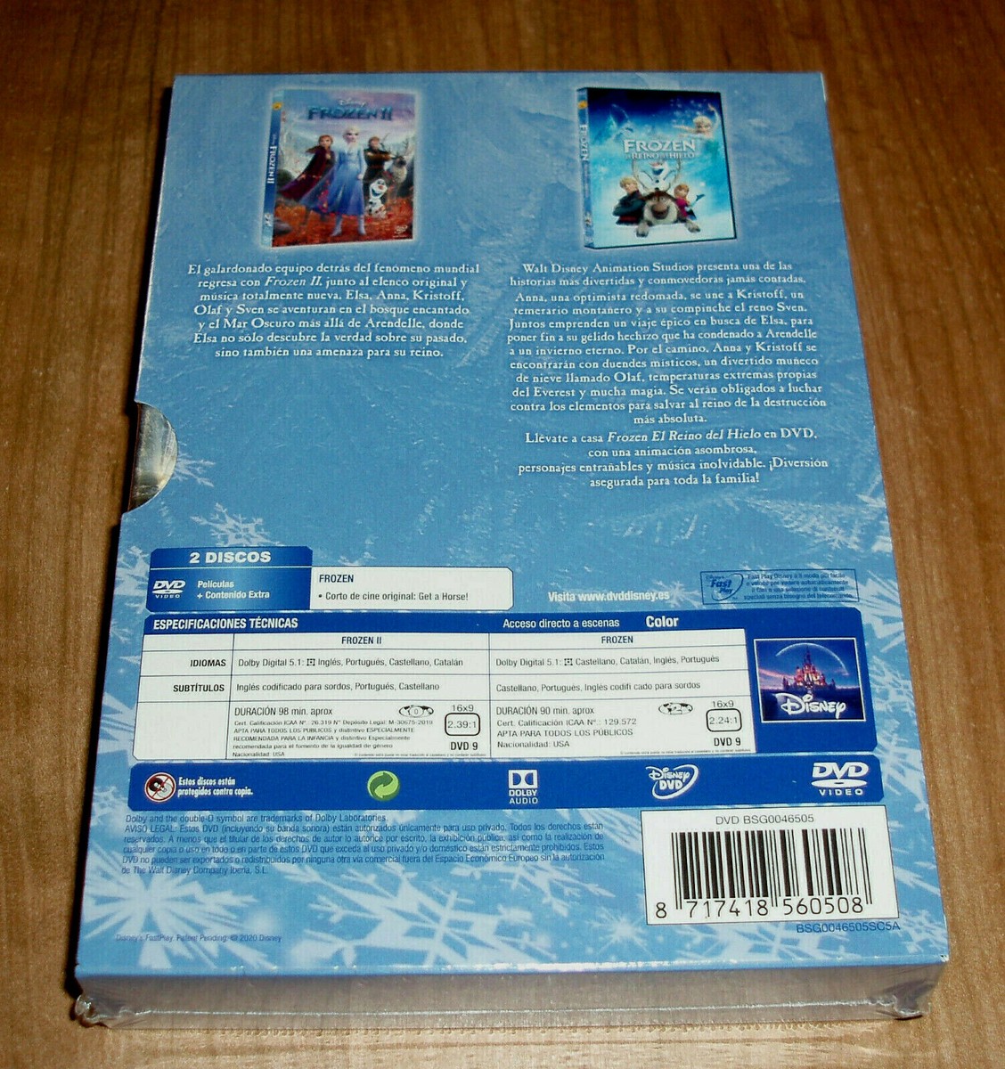 Frozen 2010 Dvd