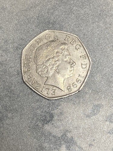 50p Pence 1998 EURO Stars 1973-1998 Coin, Collectors Must ~ circulated ...