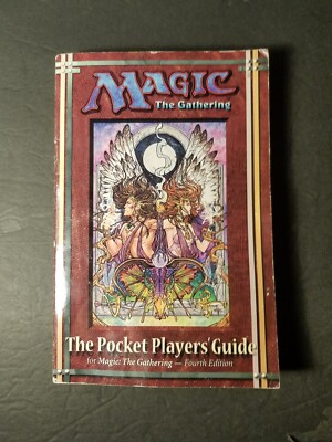 MTG Magic the Gathering 4th ED POCKET PLAYER'S GUIDE 1995 1st Printing ...
