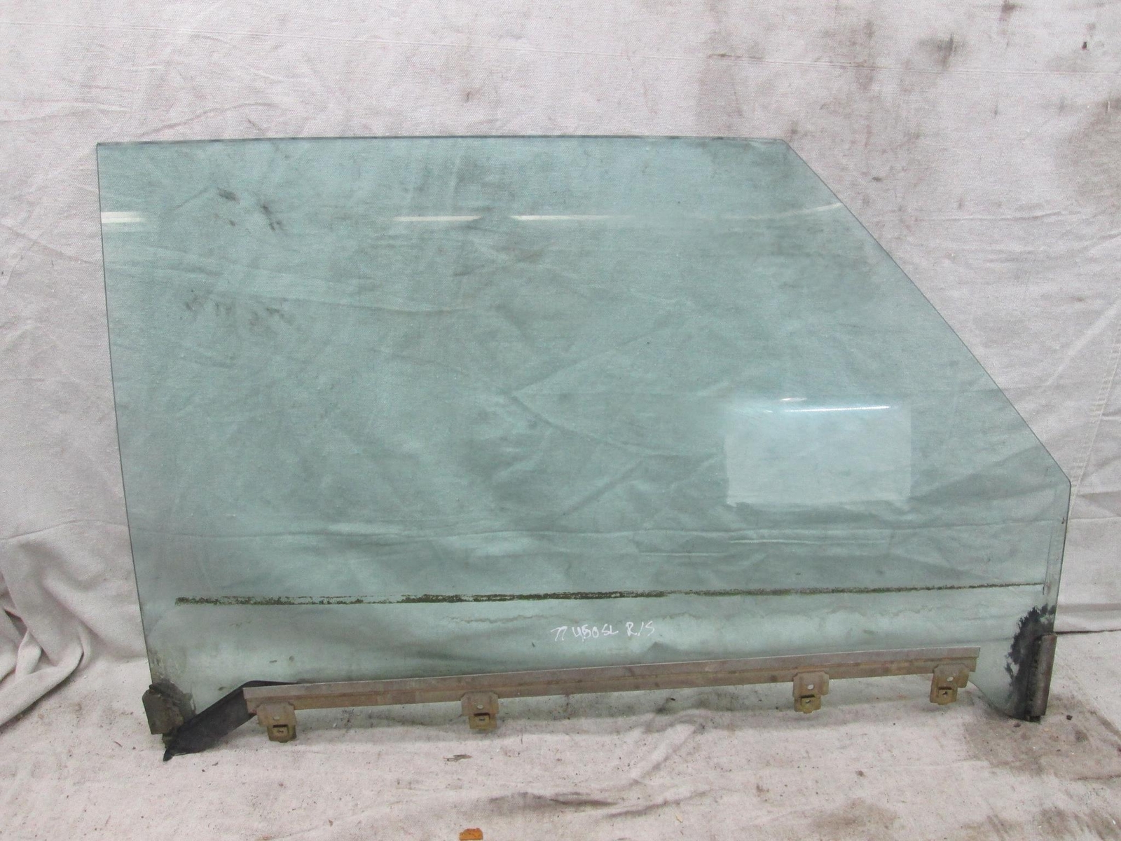 Mercedes R107 380SL 450SL 560SL right front door glass window #14 | eBay