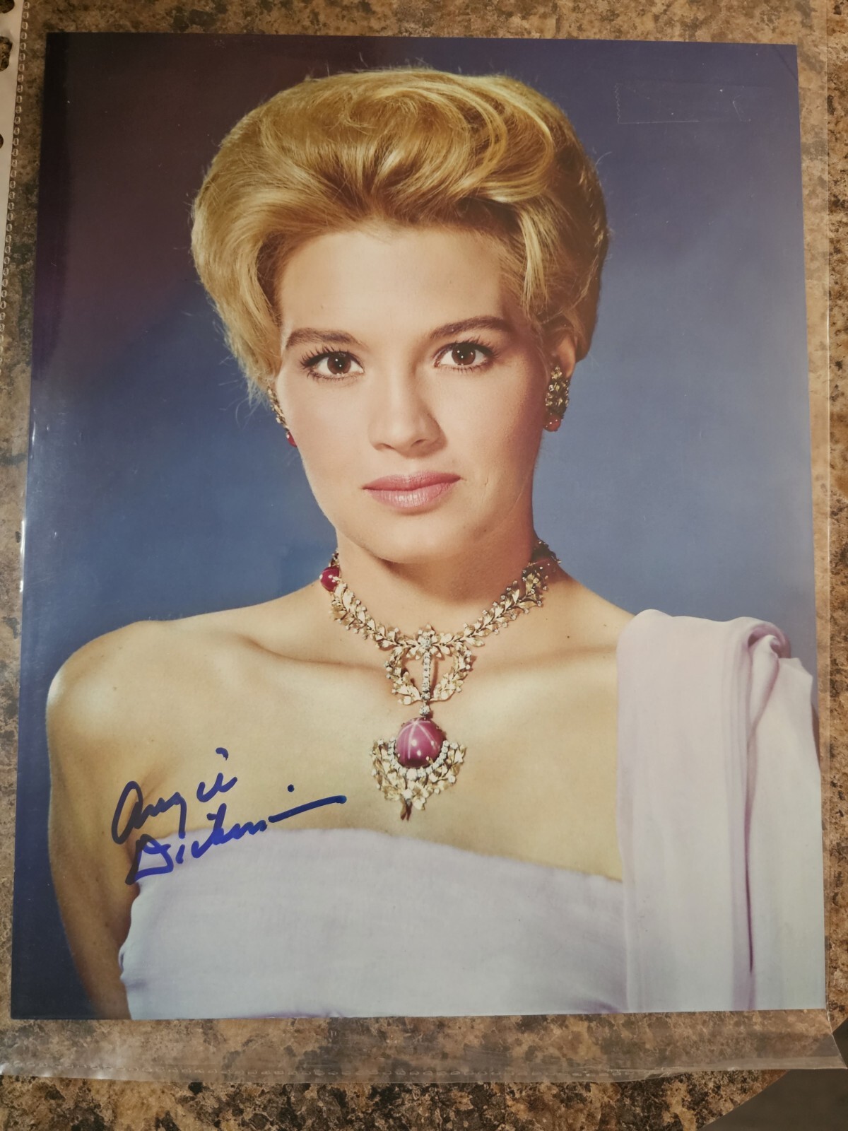 Angie Dickinson Signed 8x10 Photo Beautiful Movie Actress Autograph Ebay
