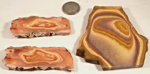 3 Wonderful Wonderstone Nevada Total 5.2 Ounces Free Ship 1st pic wet ...