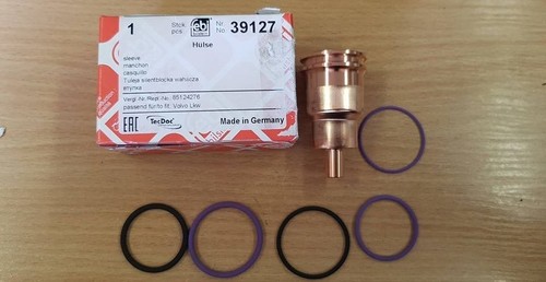 Brand New Febi Fuel Nozzle Injector Sleeve VOLVO D12 39127 85124276 a ...
