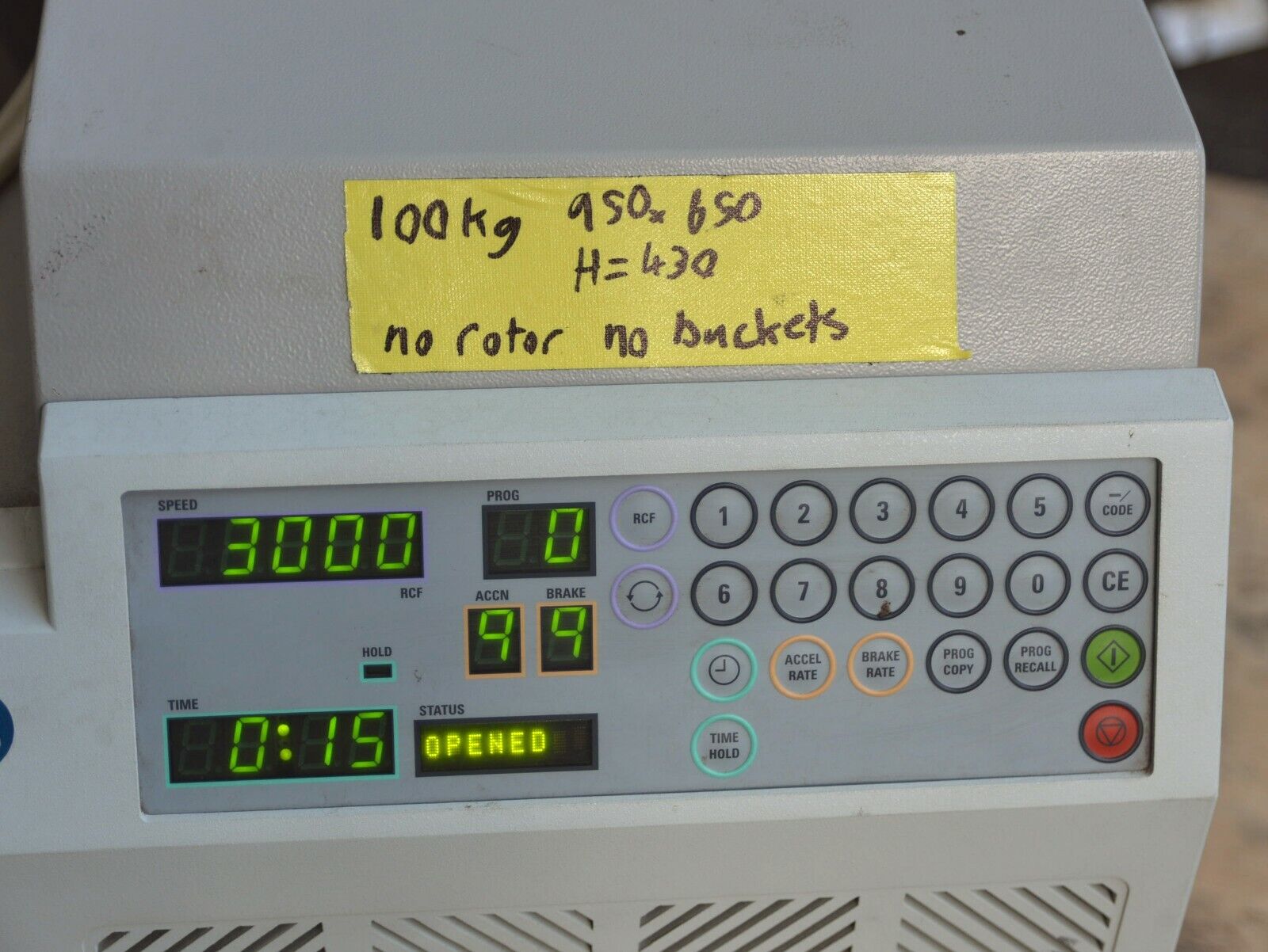 MSE FALCON 6/30 Multispeed Laboratory centrifuge MSB300.CX3.5 | eBay ...