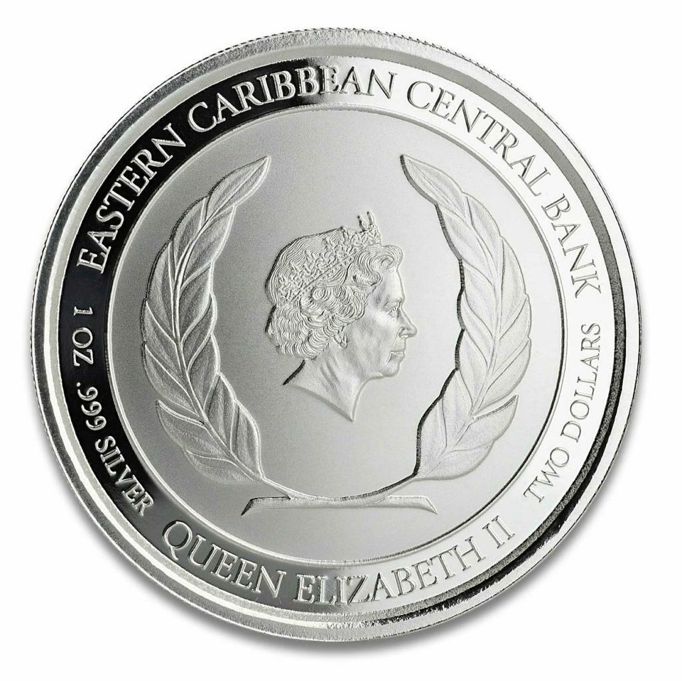 2020 1 oz Dominica Hummingbird .999 Silver Coin (BU) 1 oz Silver Coin # ...