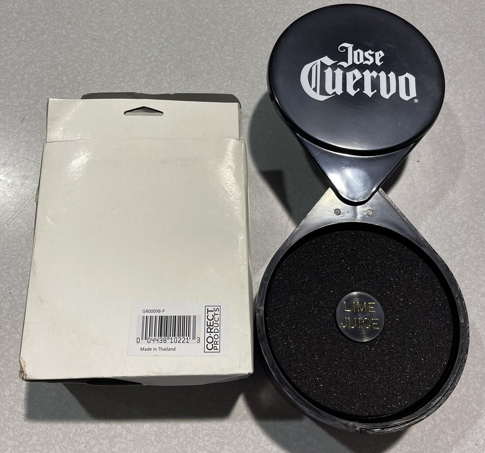 Jose Cuervo Tequila Sugar Salt Rimmer Plastic Black *BRAND NEW* | eBay