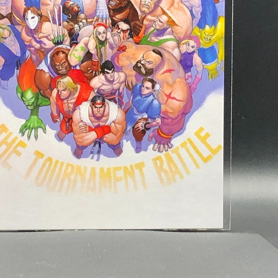 THE TOURNAMENT BATTLE Street Fighter Ⅱ Post Card CCG Japanese CAPCOM #6 ...