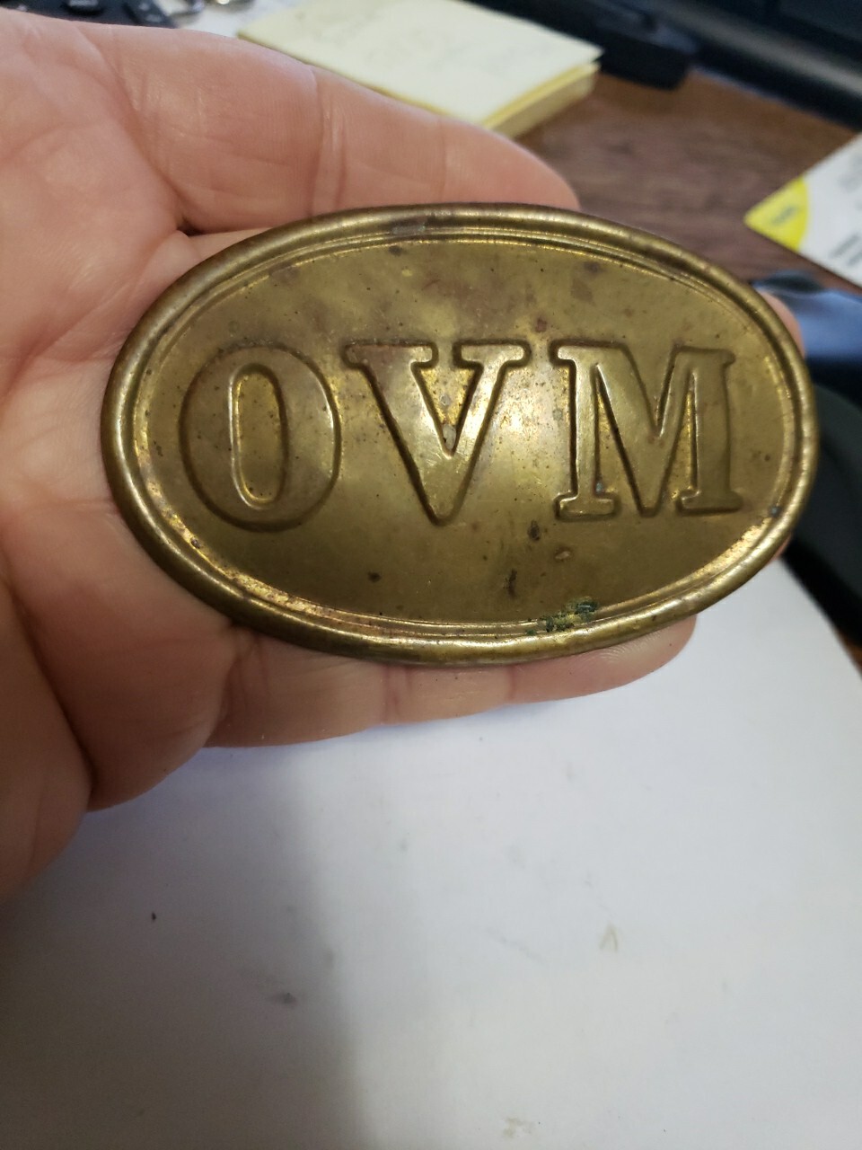 OVM Belt Plate, Civil War | eBay