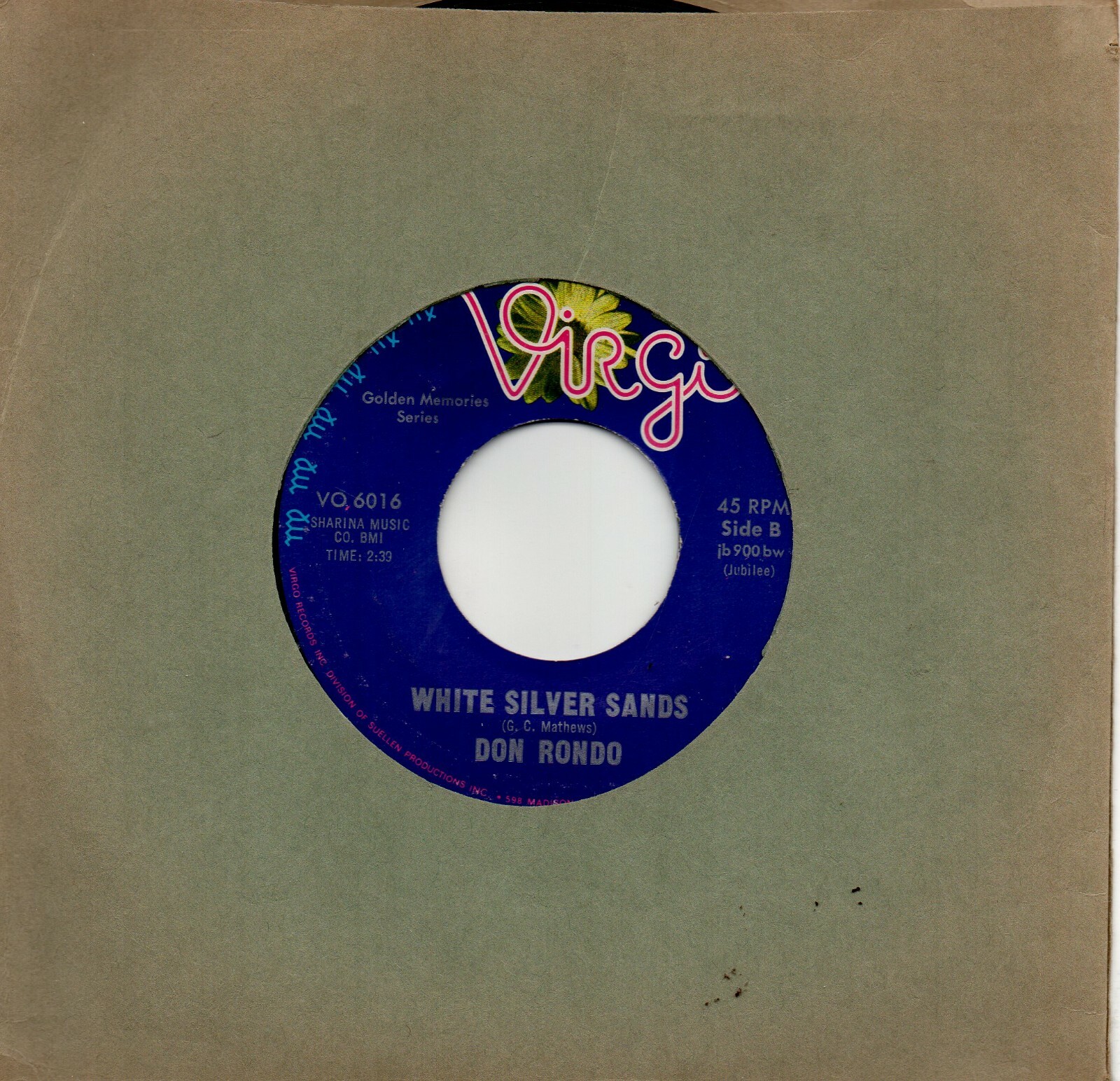 DON RONDO - WHITE SILVER SANDS / TWO DIFFERENT WORLDS | eBay