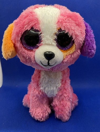 Ty Beanie Boos Precious The Dog Stuffed Animal Plush Toy Used Condition ...