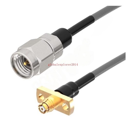 40GHz Low Loss Stable Flexible Coaxial Cable Assembly 2.92mm/M-SMP(GPO ...