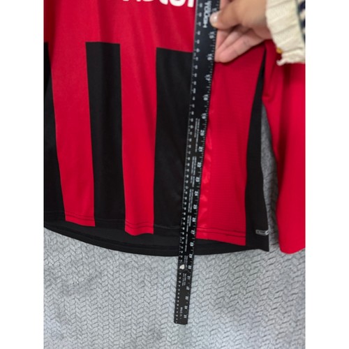 Puma LDA Soccer Jersey Movistar Costa Rica Long Sleeve Red Black ...