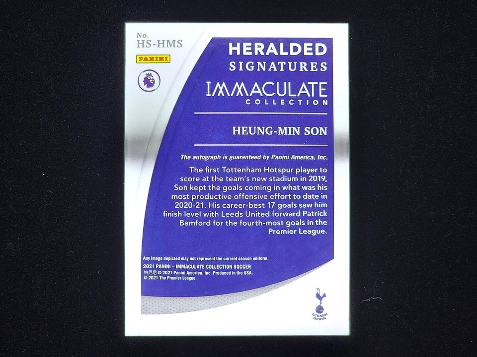 Heung-Min Son 2021 Immaculate Heralded 1/25 Unparallel SSP First Print | eBay