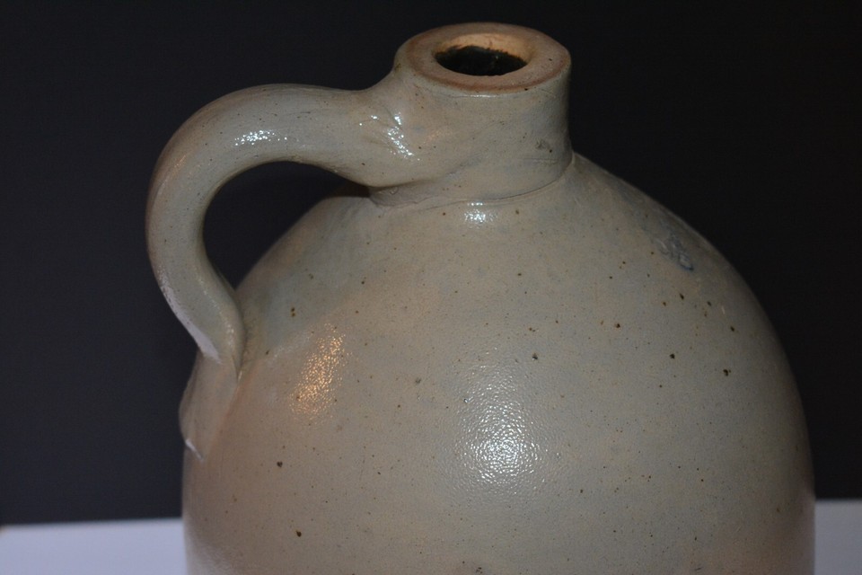 Ottman Bros Fort Edward NY Antique Salt Glazed Stoneware Pottery 2 ...