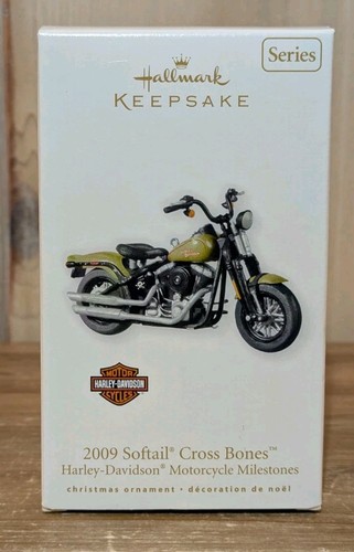 Harley-Davidson Softail Cross Bones Motorcycle Milestones 2009 Hallmark ...