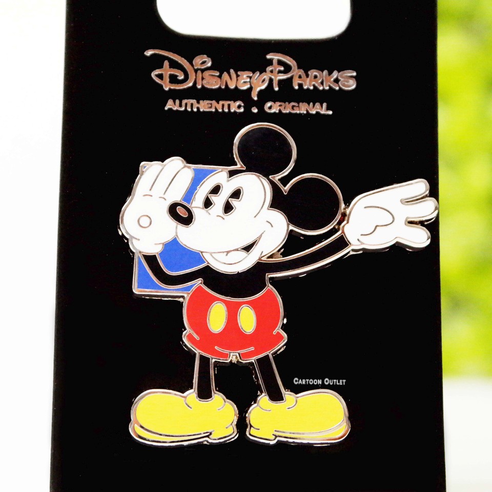 Disney Parks Pin Authentic Mickey Mouse Enamel Collectible Trading Pin ...