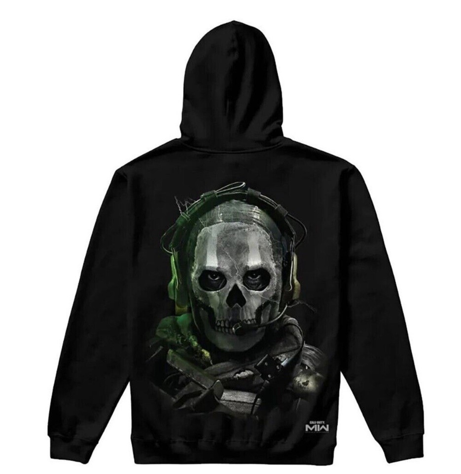 NEW Primitive Call of Duty Ghost Men's Large Graphic Hoodie | eBay