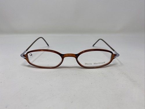 Mario Martinelli Eyeglasses Frame Saratoga 47-19-140 Brown Full Rim ...