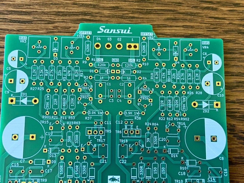 New BARE BOARD For Sansui F-2624 Driver 8080DB 9090DB 890DB 990DB 7070 ...