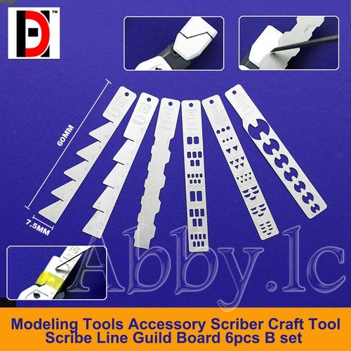 Modeling Tools Accessory Scriber Craft Tool Scribe Line Guild Board 6 Pcs B Set Ebay