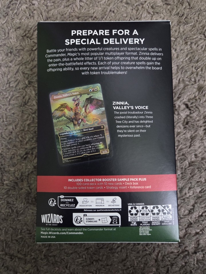 [Sealed] Magic the Gathering Bloomburrow Commander Precon: Family Matters | eBay