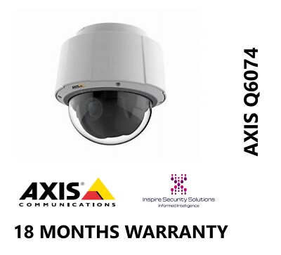 Axis Q6074 Network IP PTZ Camera 30x Optical Zoom HD CCTV 720p IP52 ...