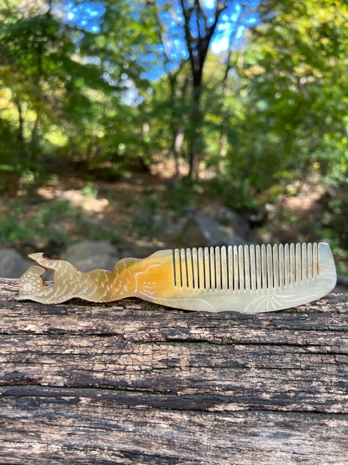 Natural Buffalo Horn Comb, Horse Comb | eBay