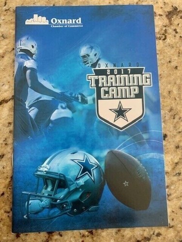 Dallas Cowboys 2017 Training Camp Program pamphlet great to obtain ...