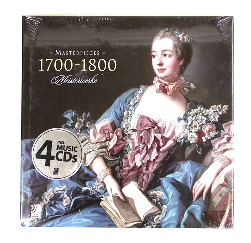 Masterpieces Classical Music 1700 1800 Illustrated Book and 4 CDs ...