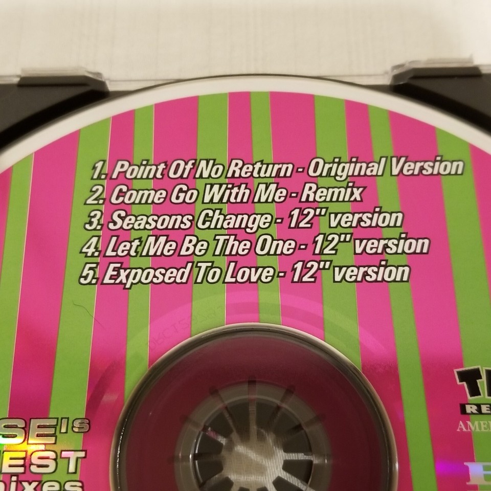 Expose CD Greatest Dance Remixes Alé Lorenzo Laurie Miller Sandeé NOT ...