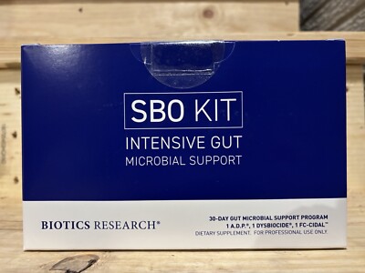 Biotics Research SBO SIBO Kit FC Cidal + Dysbiocide + ADP 180 Capsules ...